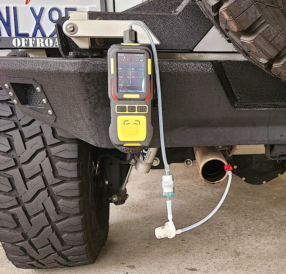 5 Gas Analyzer | Automotive Exhaust Emission | CO, O2, HC, NOx, CO2