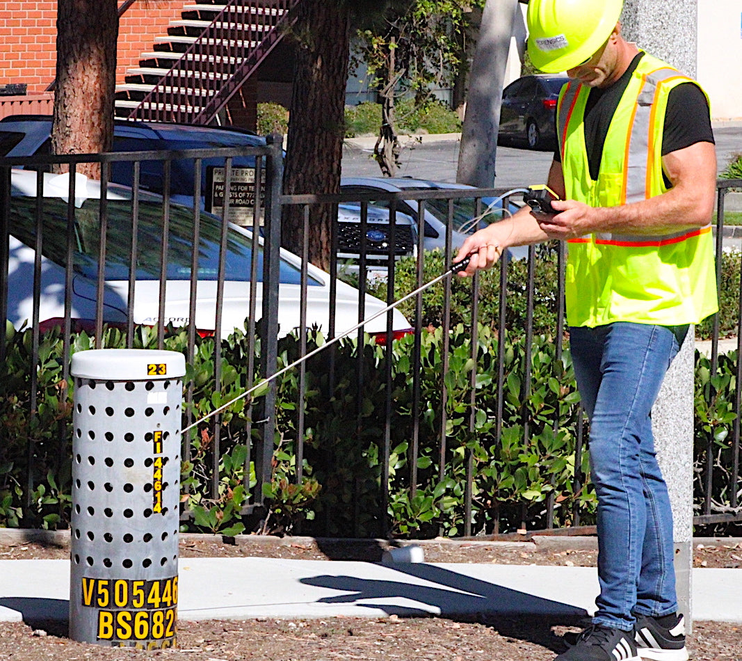 Air Gas Sample Probe | Telescopic | 4 feet – Forensics Detectors