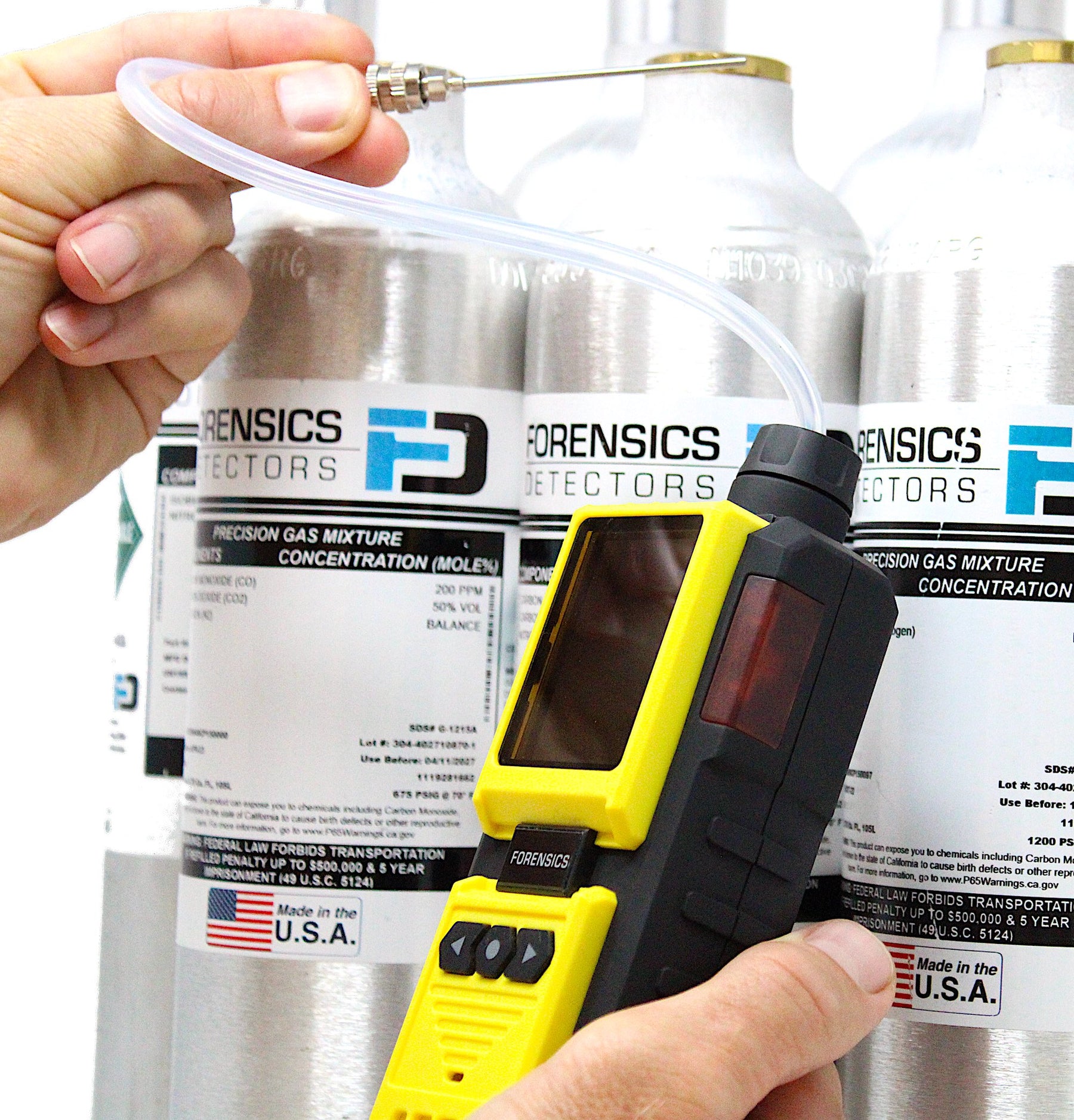 Nitrogen Gas Detector and Analyzer for N2 Leaks