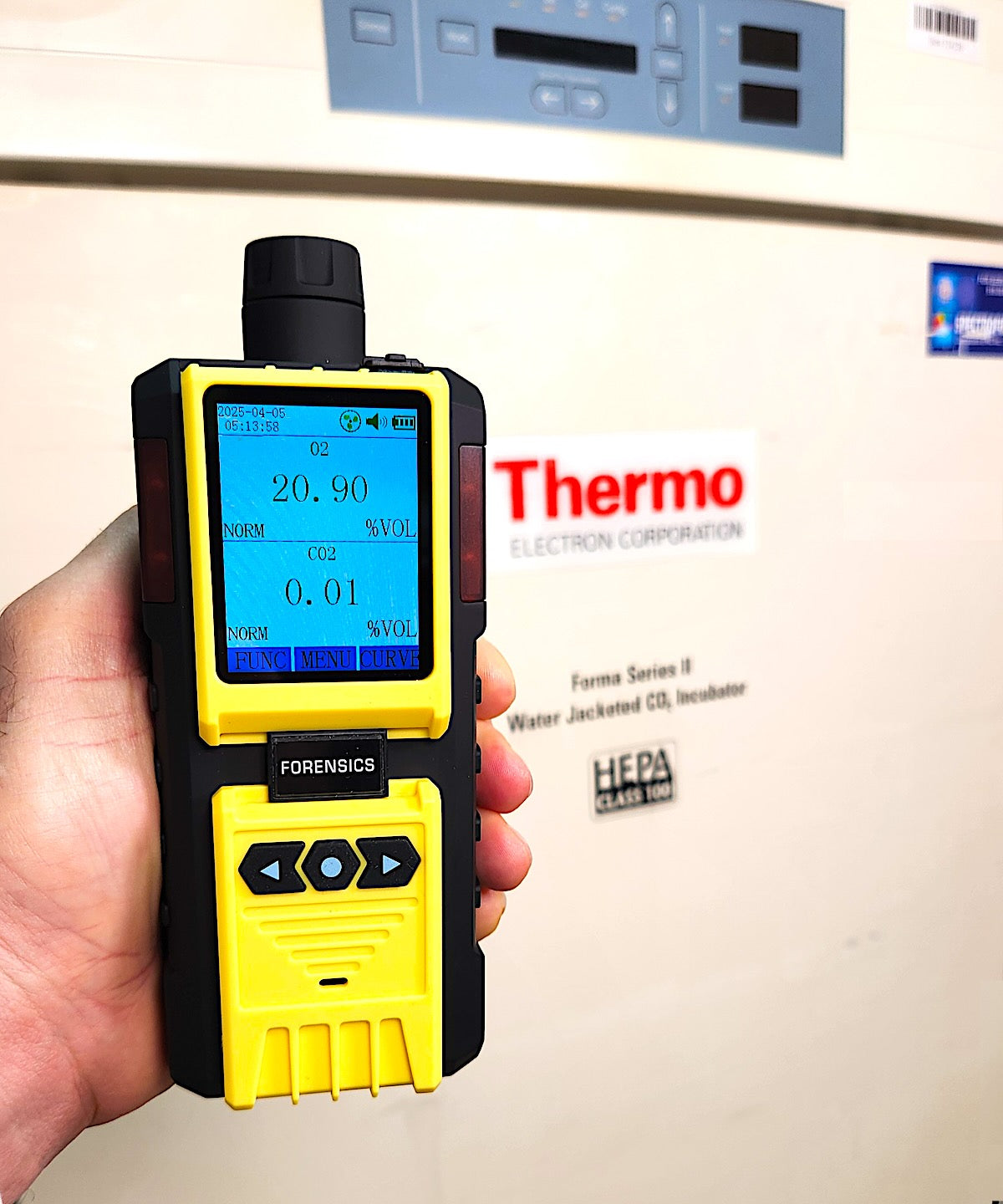 Incubator Analyzer CO2 & O2 | USA NIST Calibration