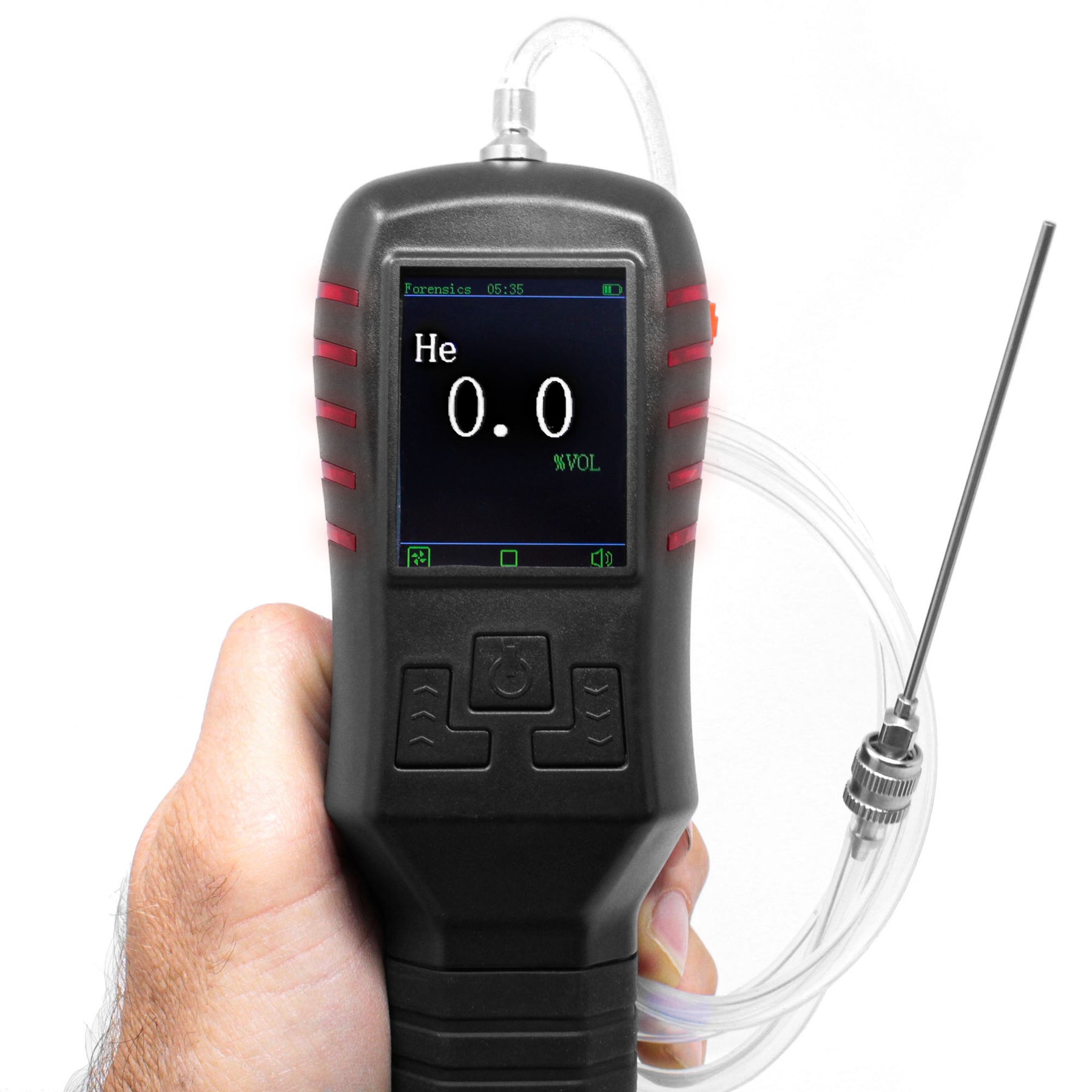Helium Analyzer | Leak 0-100% | USA NIST Calibration