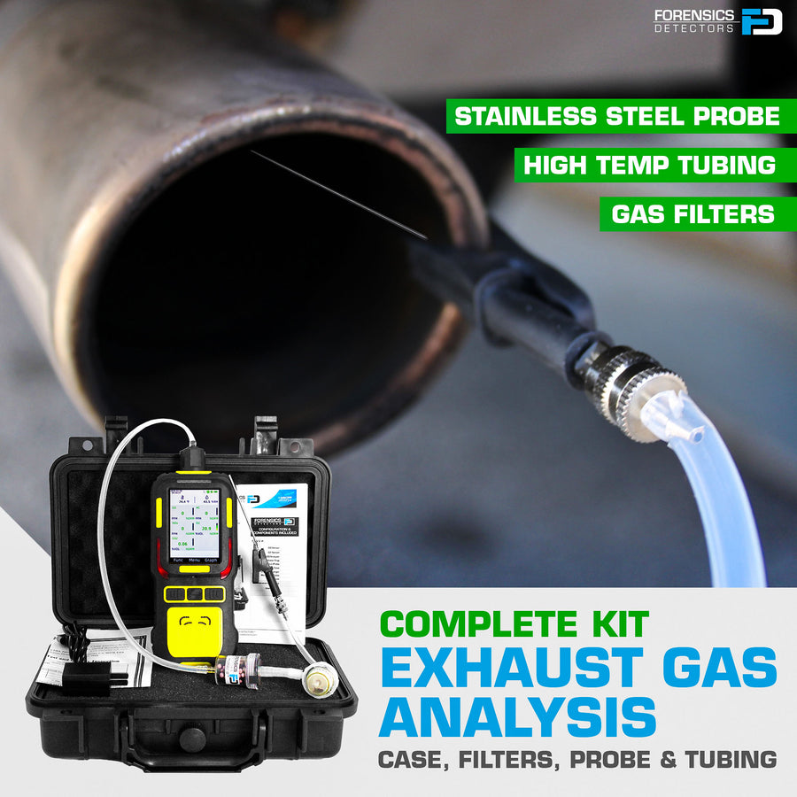 5 Gas Analyzer | Automotive Exhaust Emission | CO, O2, HC, NOx, CO2