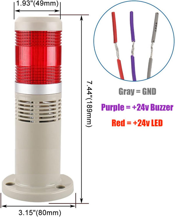 Warning Alarm & Buzzer | Extension Alarm for FD-60