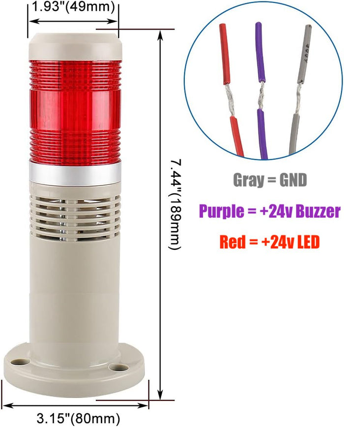 Warning Alarm & Buzzer | Extension Alarm for FD-60