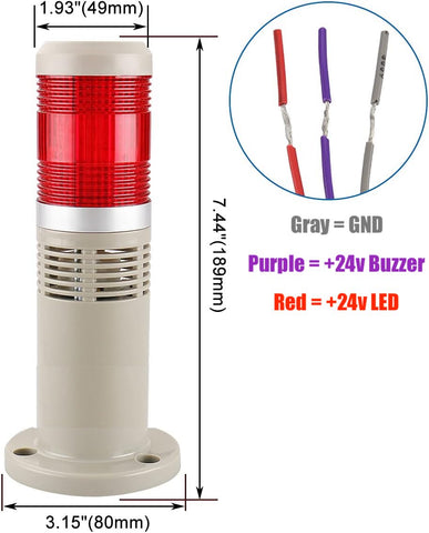 Warning Alarm & Buzzer | Extension Alarm for FD-60 | – Forensics Detectors