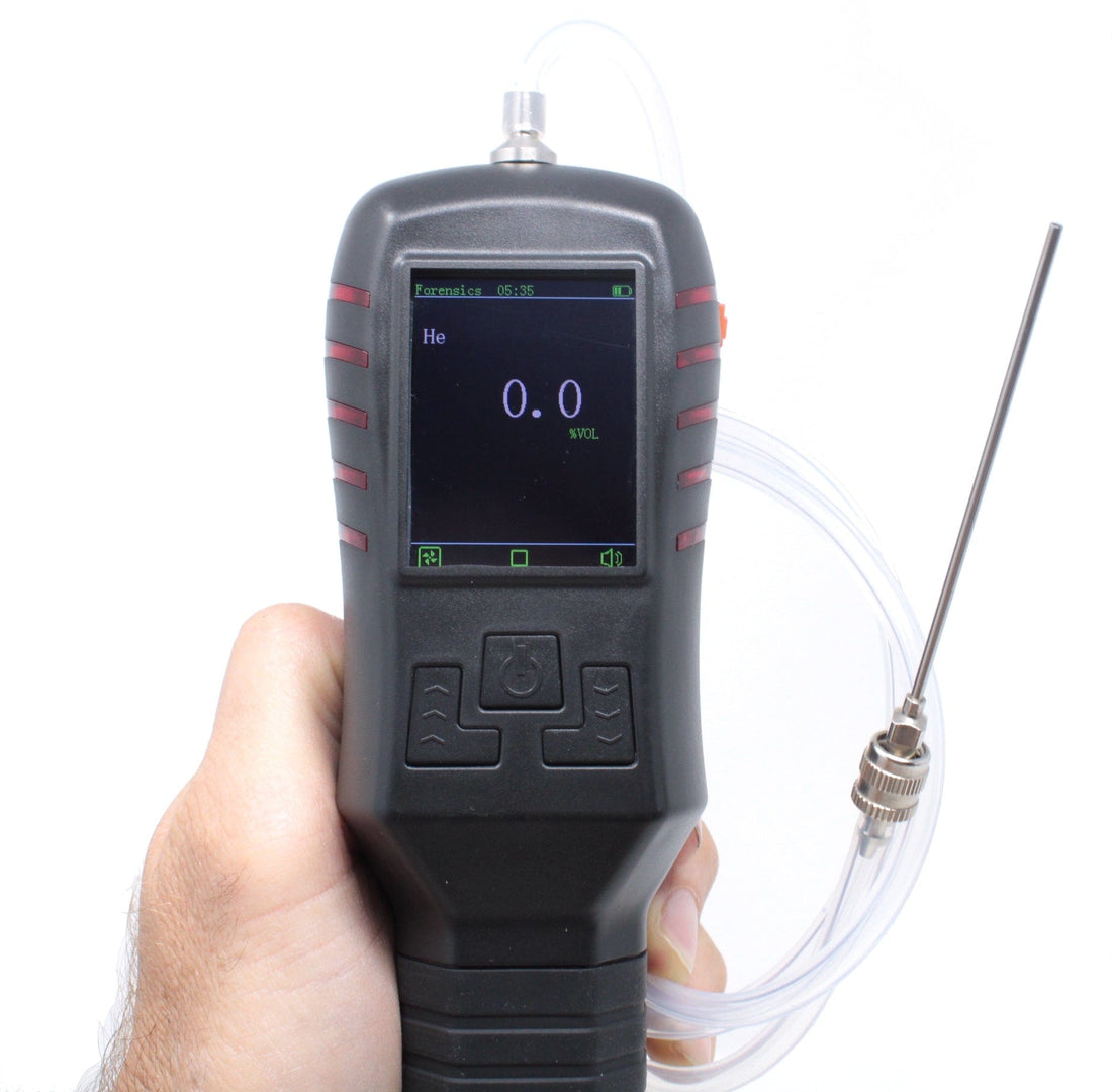 Helium Analyzer | Leak 0-100% | USA NIST Calibration